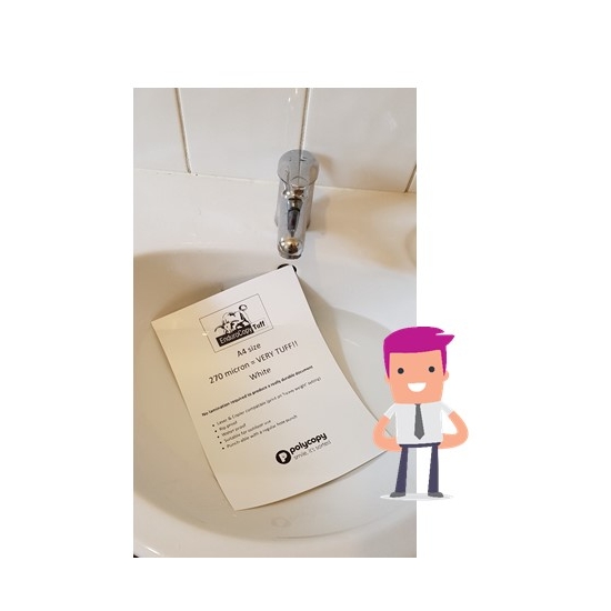 never tear paper, Endurocopy Tough, Enduro Copy, Tearproof, Tear Proof ...