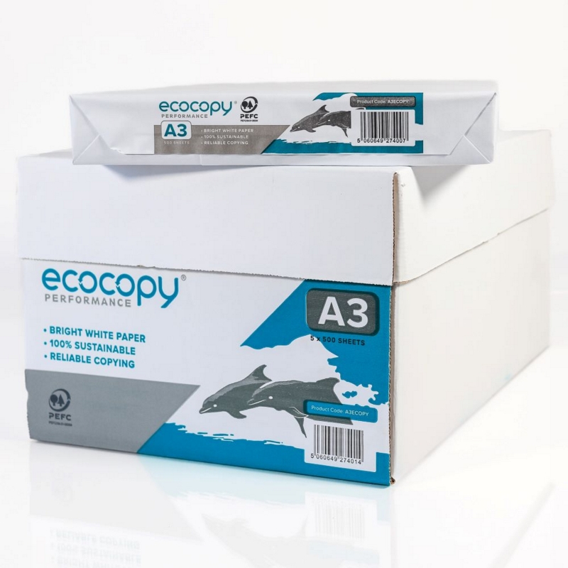 Ecocopy White Laser Copier Paper A3(420) - Polycopy